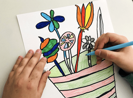 Class 1 Art and Craft Chapter 3: Drawing and Colouring of Different ...