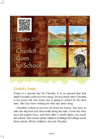 Class 4 EVS Chapter 27: Chuskit Goes to School - Vrindawan Boarding School