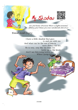 Class 5 English Unit 3: My Shadow - Vrindawan Boarding School