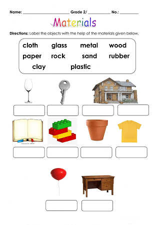 Class 6 Science 2. Materials - Vrindawan Boarding School